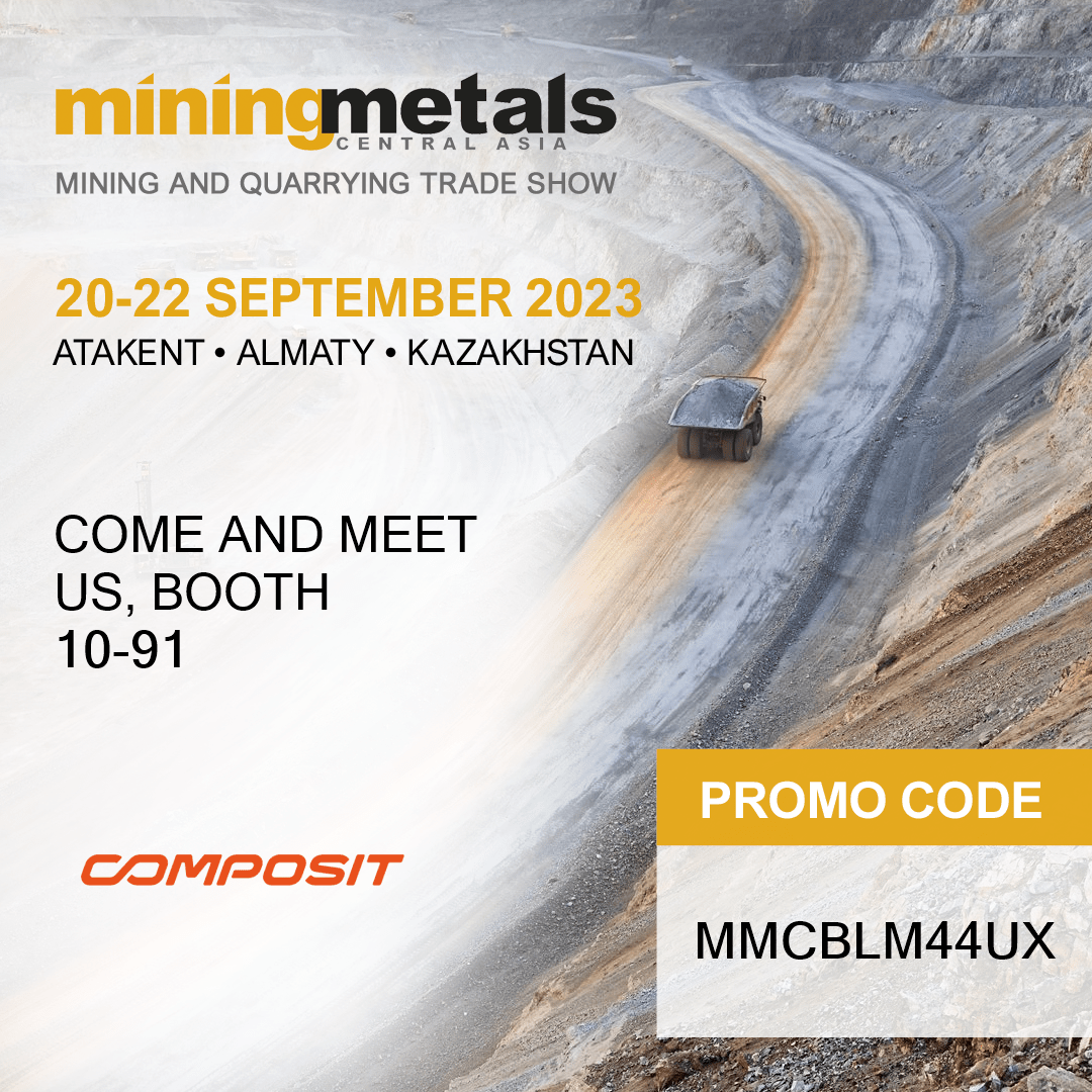 Composit invites you to Mining and Metals Central Asia 2023